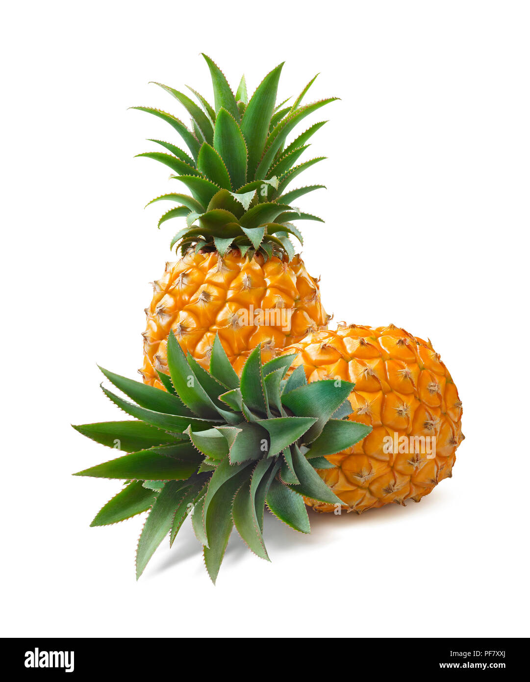 Double pineapple Cut Out Stock Images & Pictures - Alamy