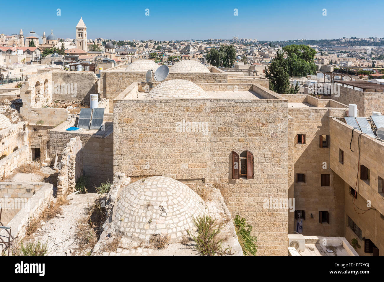 Israel, Jerusalem - 16 August 2018: Cityscape Stock Photo - Alamy