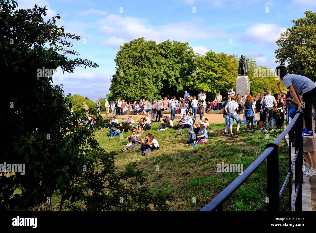 General James Wolfe statue, Royal Observatory, Greenwich London UK ...