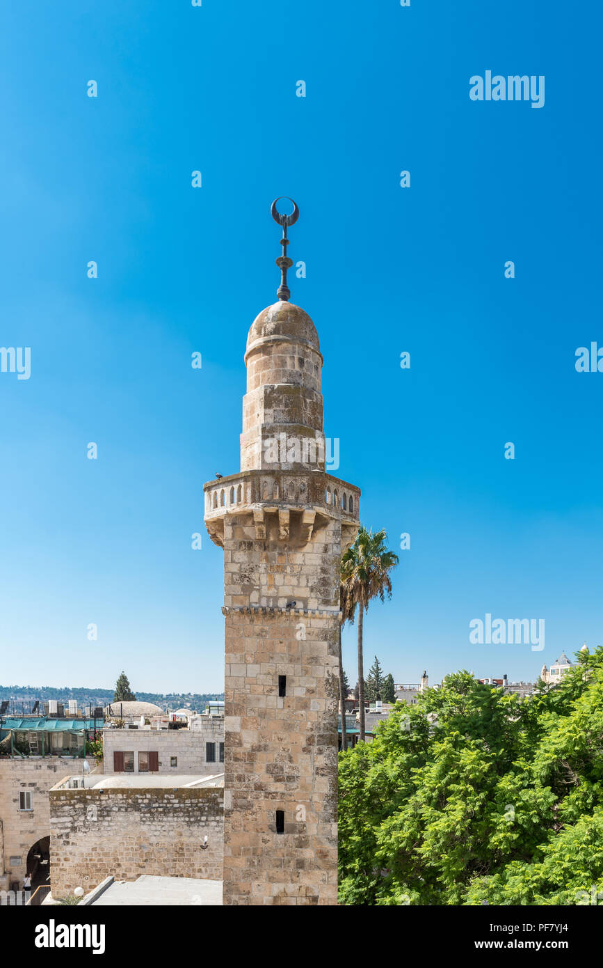 Israel, Jerusalem - 16 August 2018: Caliph Omar Stock Photo - Alamy