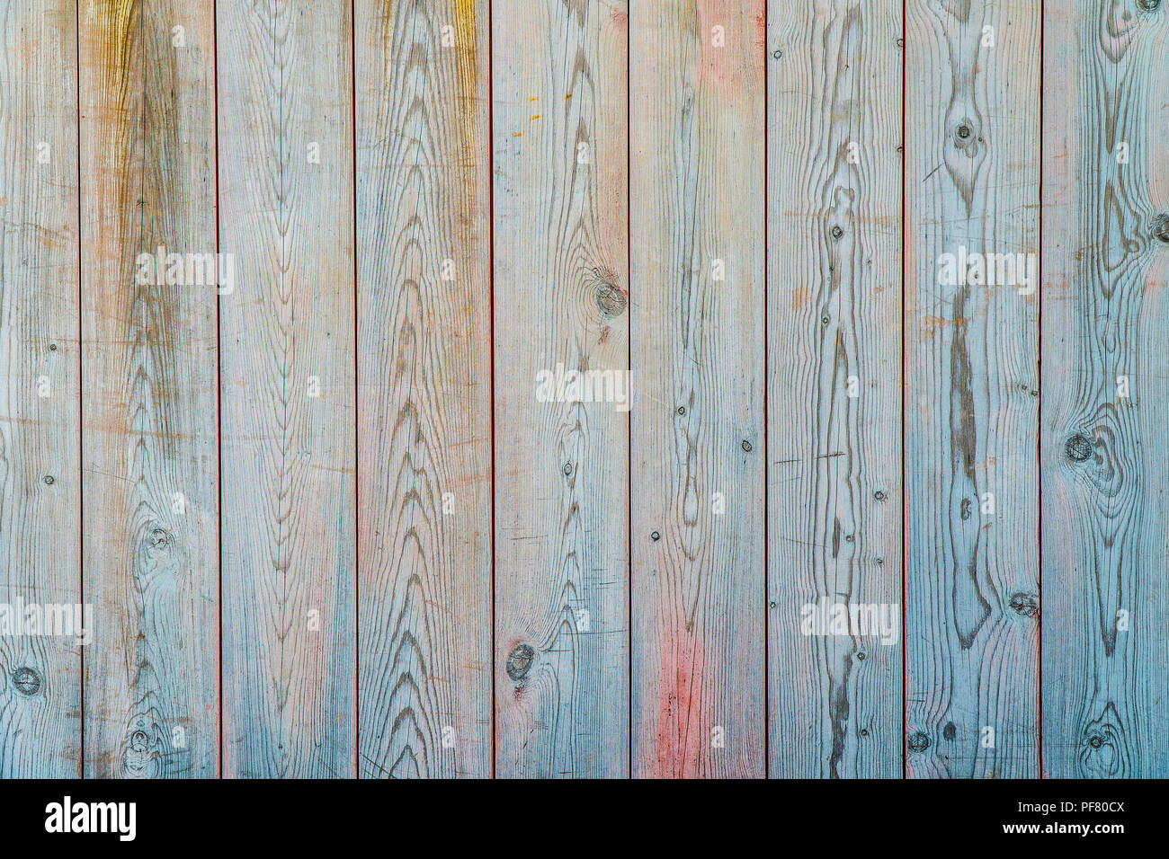 Colorful vertical plank of wood, texture Stock Photo - Alamy