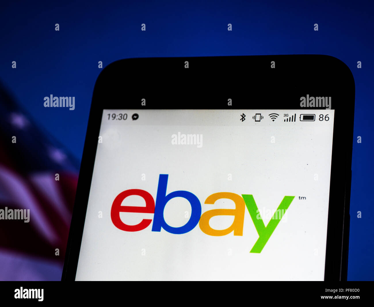 Ebay smartphone hi-res stock photography and images - Alamy