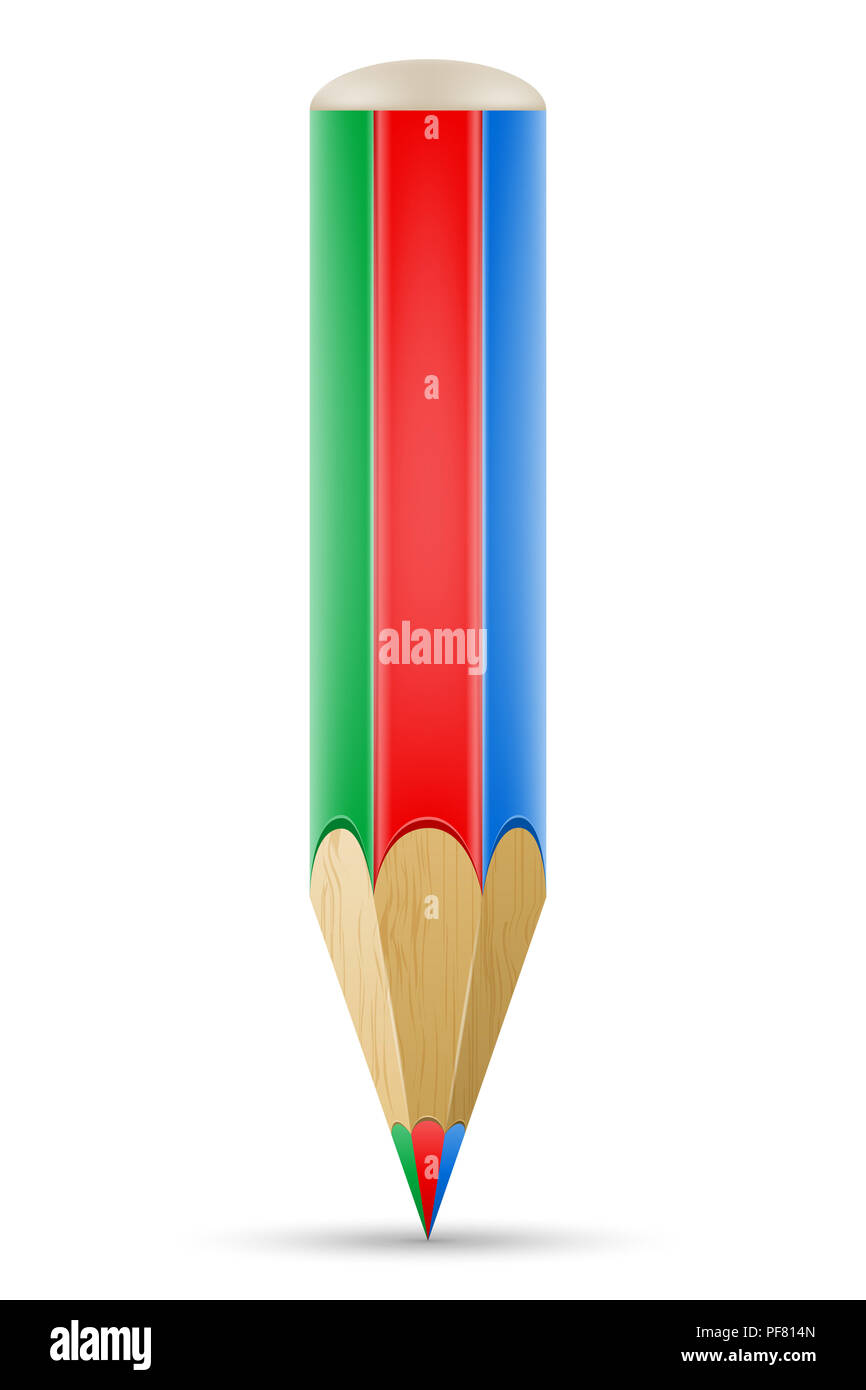 art creative pencil concept vector illustration isolated on background ...
