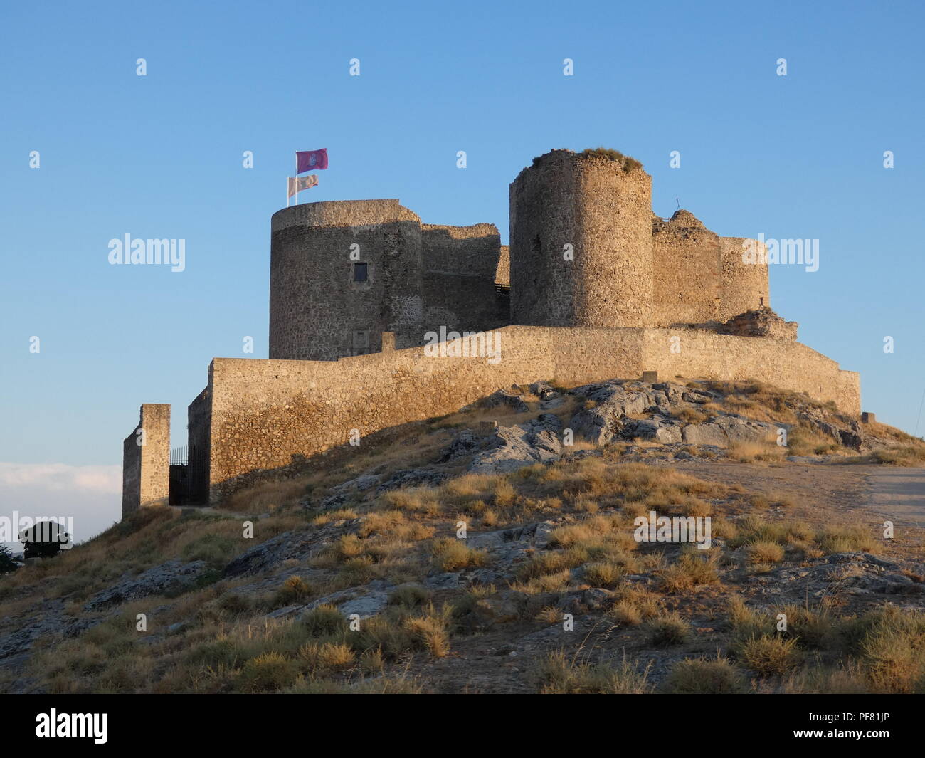 Castillo de la Muela, Consuegra, Castilla-La Mancha Stock Photo - Alamy
