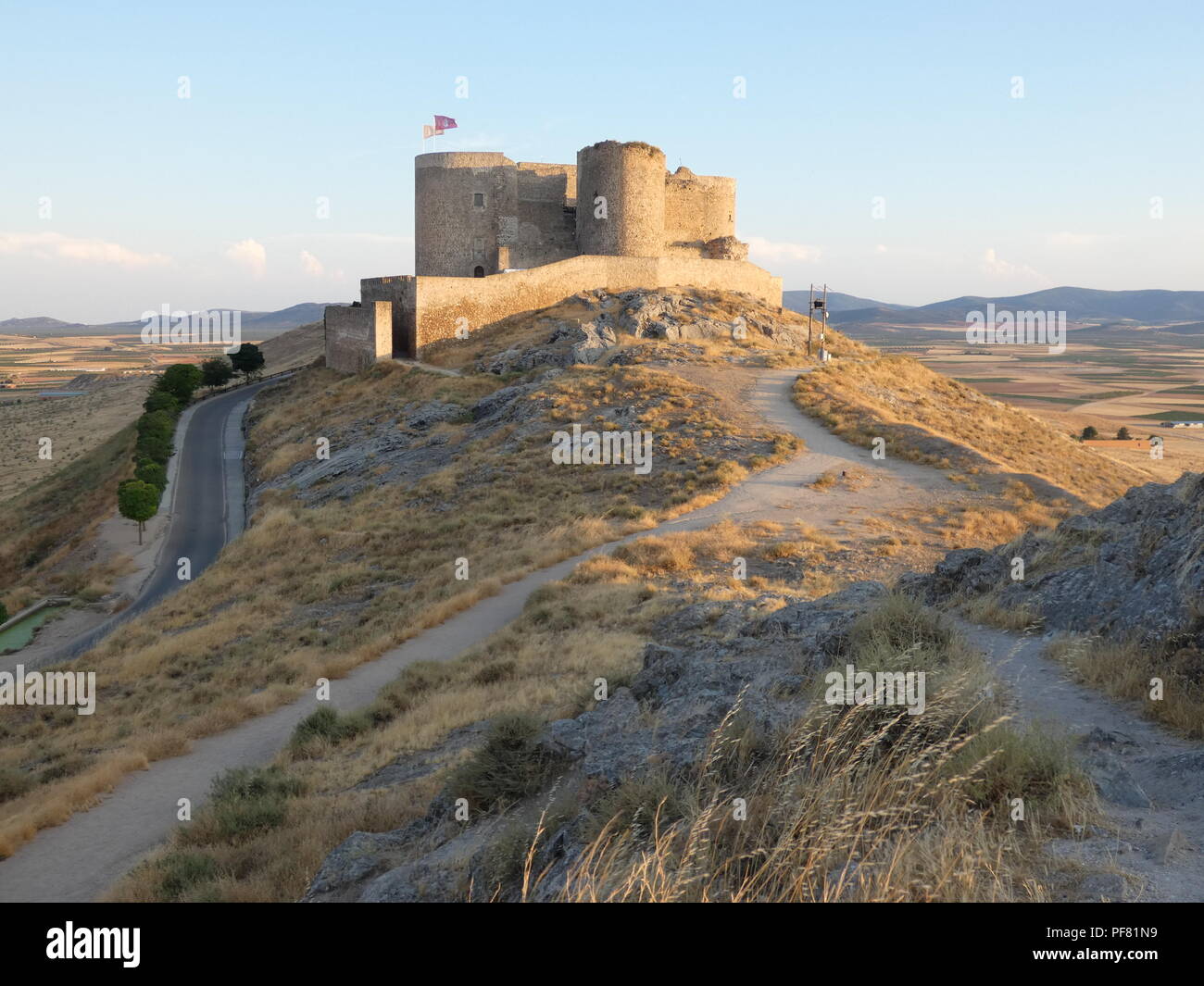 Castillo de la Muela, Consuegra, Castilla-La Mancha Stock Photo - Alamy