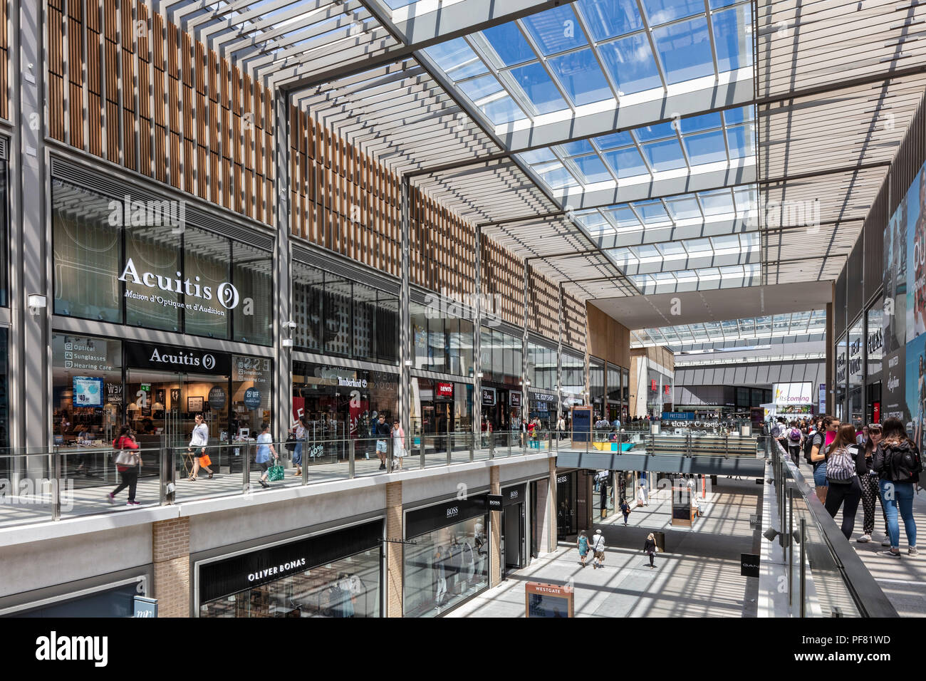 Westgate Shopping Centre in Oxford. Westgate Shopping Centre in Oxford ...