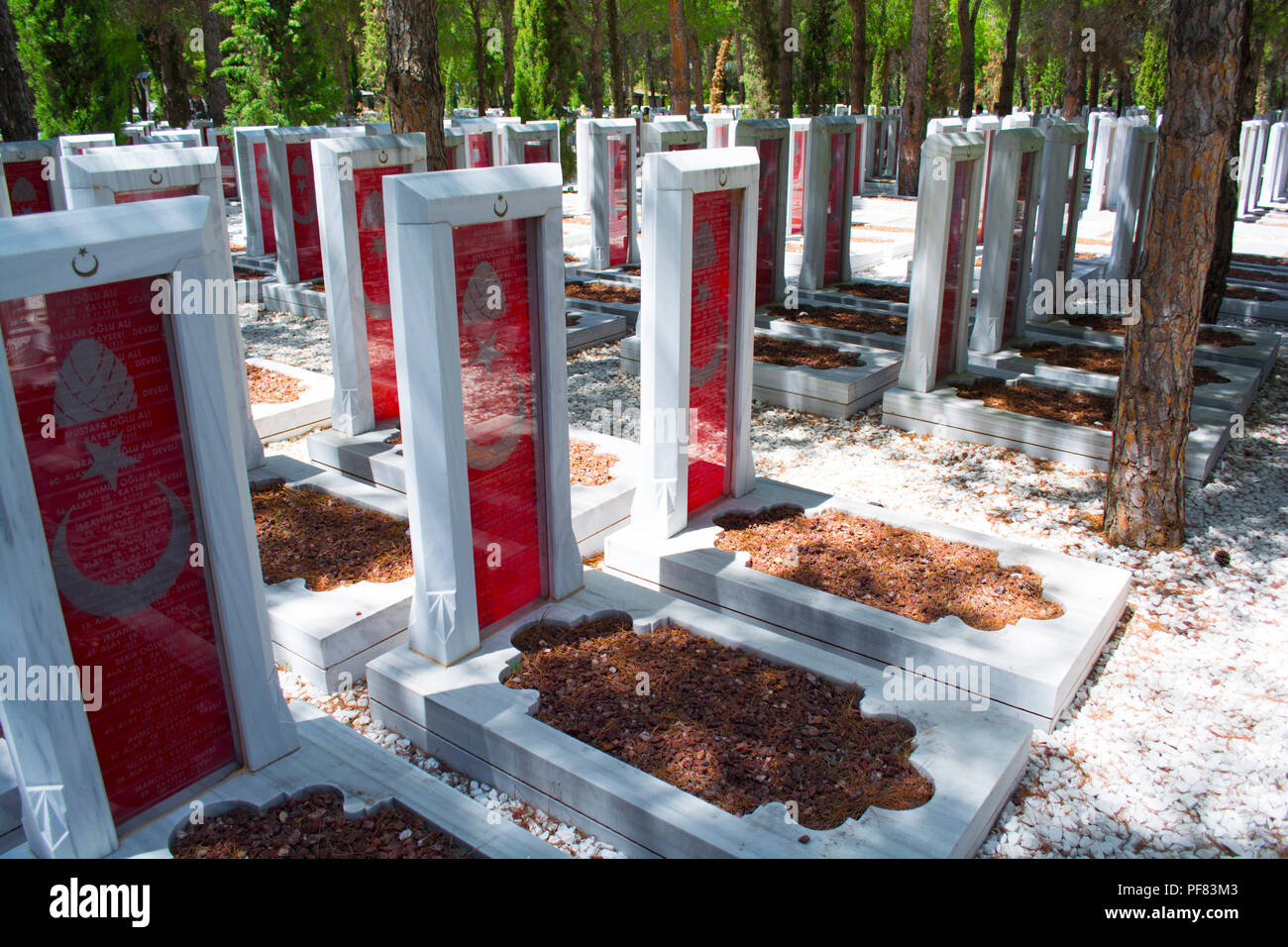 CANAKKALE ,TURKEY - AUGUST 10, 2018: Canakkale Martyrs Memorial ...