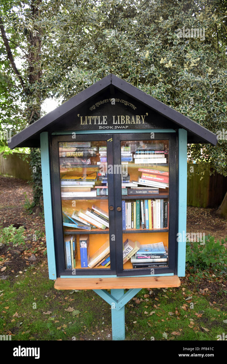 'Little Library' community book swap initiative in Old Library Woods ...