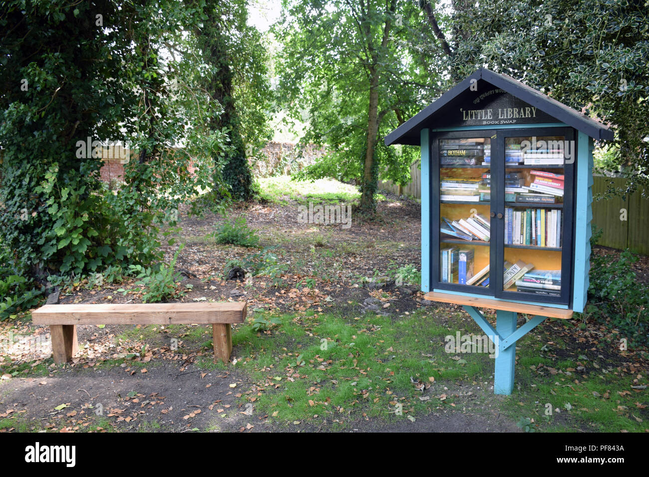 'Little Library' community book swap initiative in Old Library Woods ...