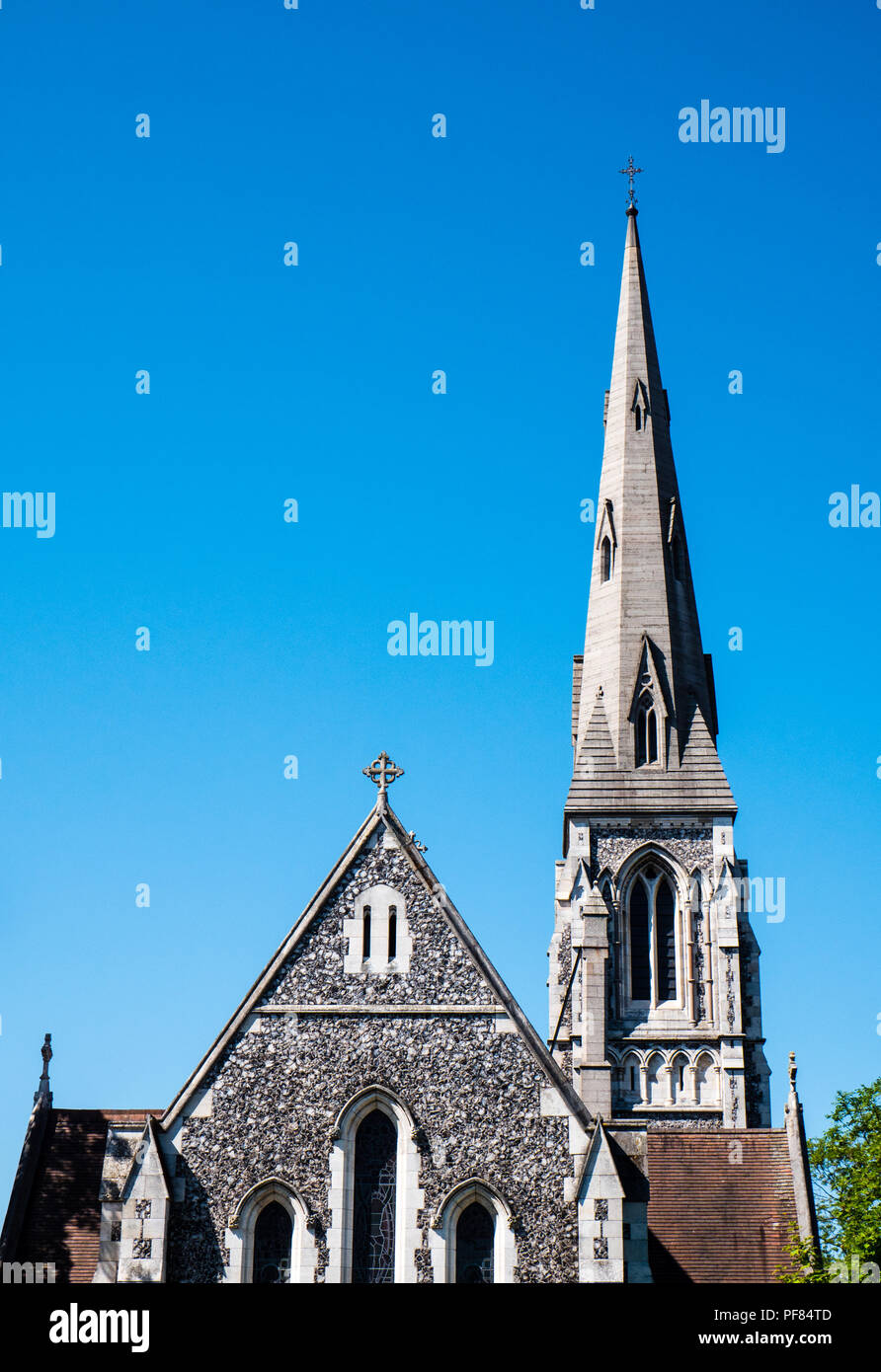 St Alban's Church, Traditional English Anglican church, Copenhagen ...
