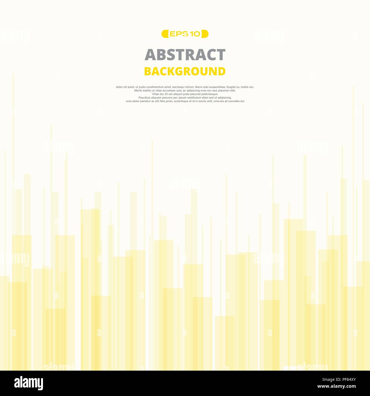 Yellow white vector vectors hi-res stock photography and images - Alamy