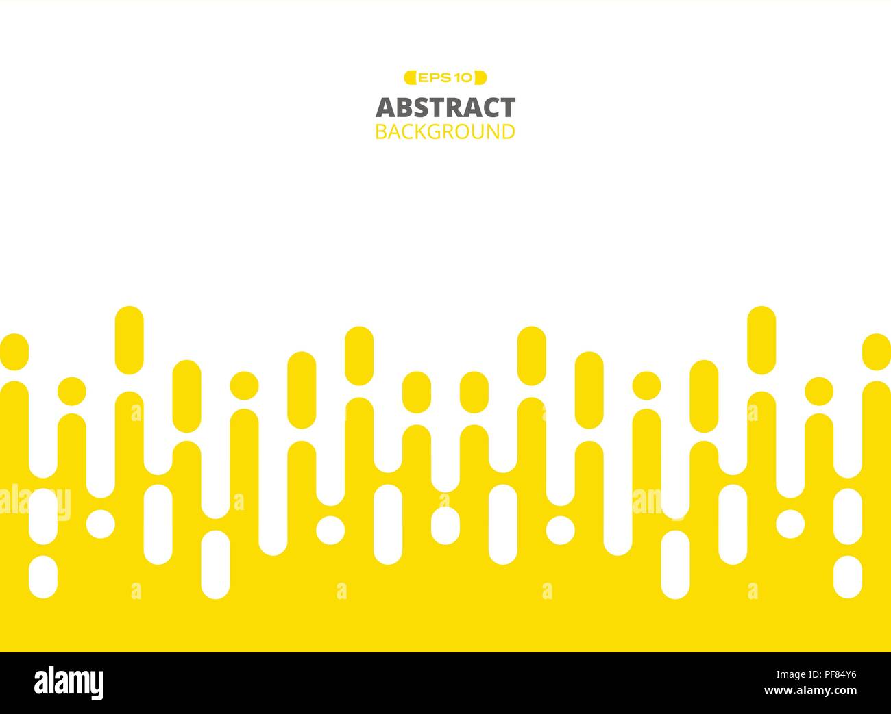 Abstract of yellow color stripe patterns background, Illustration ...