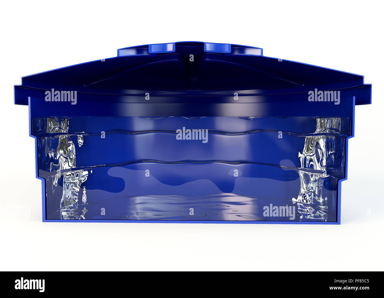 Isometric illustration bottle water Cut Out Stock Images & Pictures - Alamy