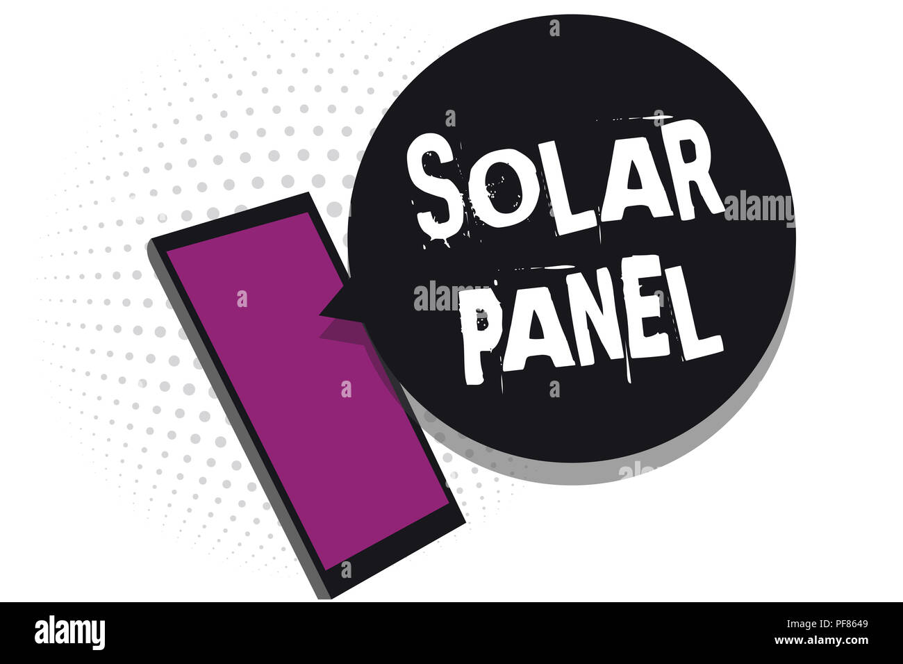 Handwriting text writing Solar Panel. Concept meaning designed to absorb suns rays source of ...
