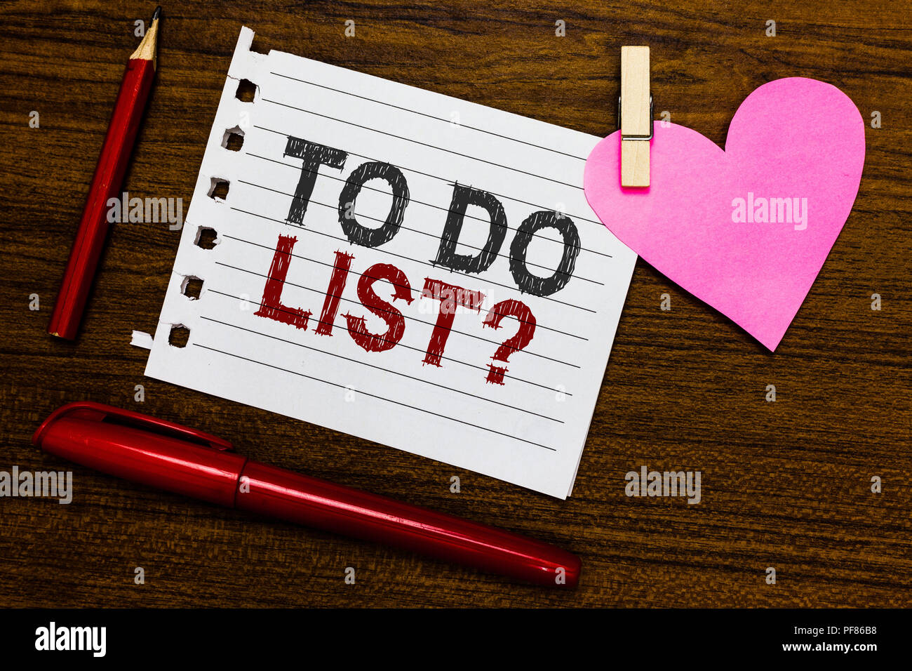 Word writing text To Do List question. Business concept for Series of task to be done organized ...