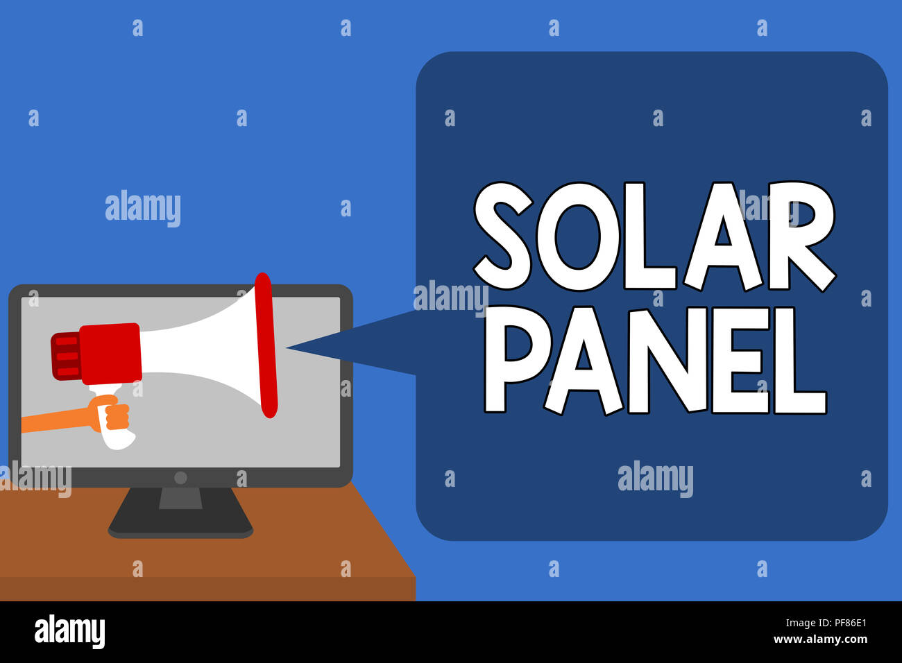 Handwriting text Solar Panel. Concept meaning designed to absorb suns rays source of energy ...