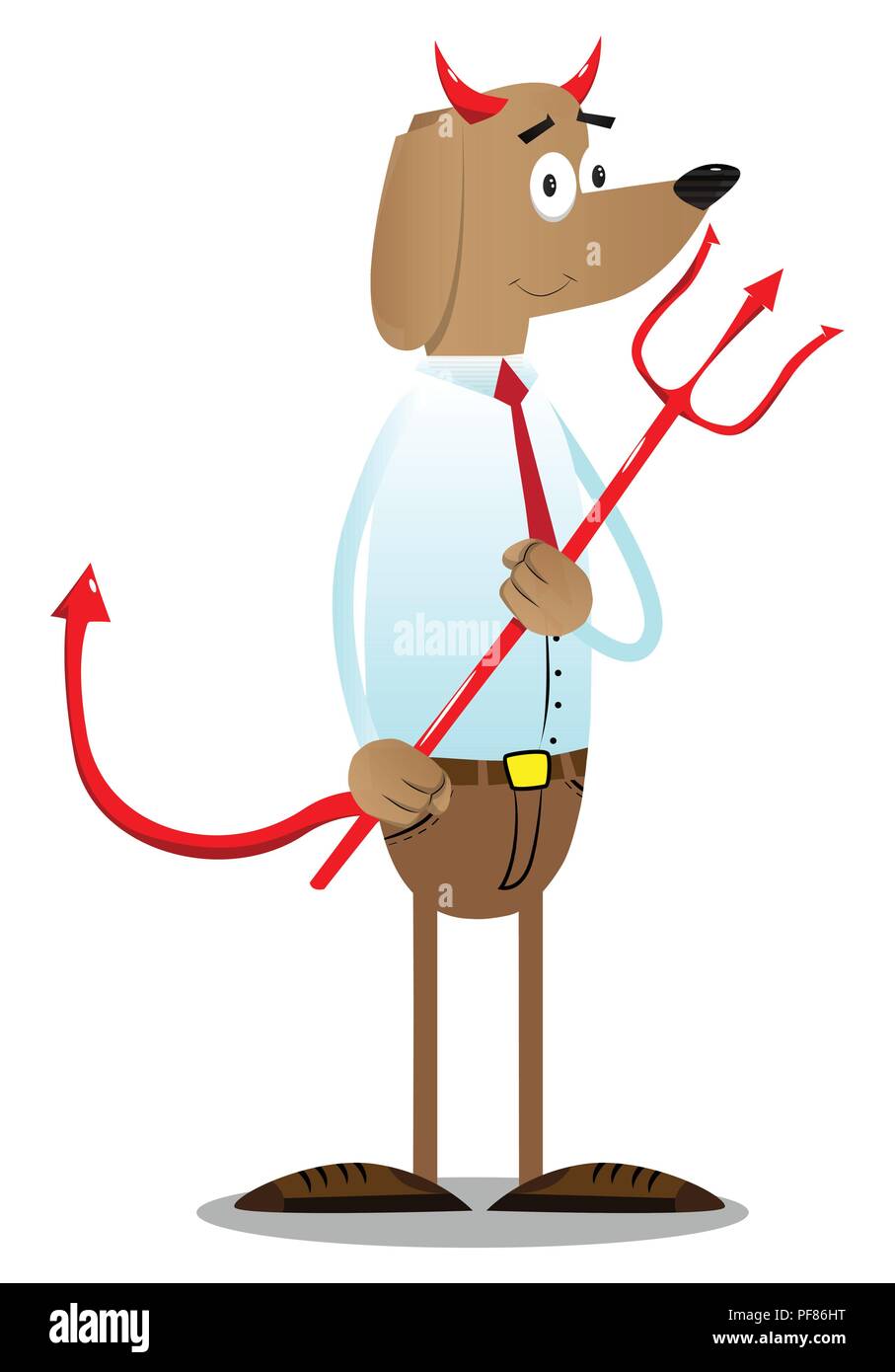 Business devil Stock Vector Images - Alamy