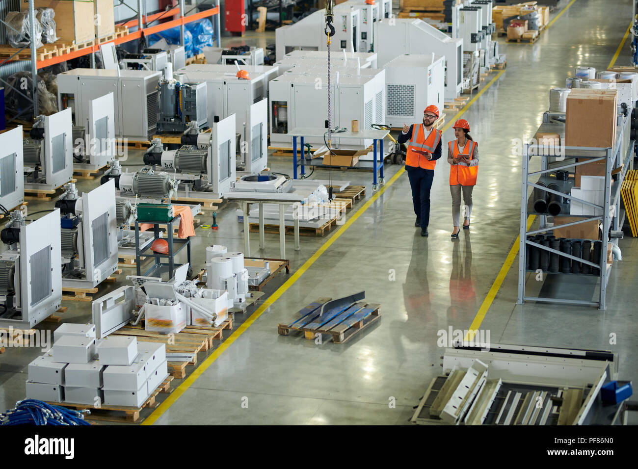 Quality Inspection at Plant Stock Photo - Alamy