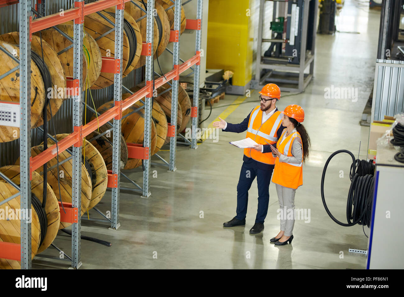 Stock Inventory at Factory Stock Photo - Alamy