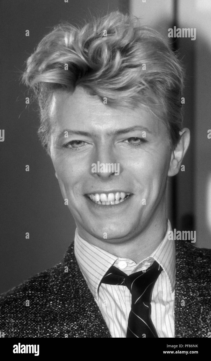 #DavidBowie 1985 Photo By Adam Scull/PHOTOlink.net Stock Photo - Alamy