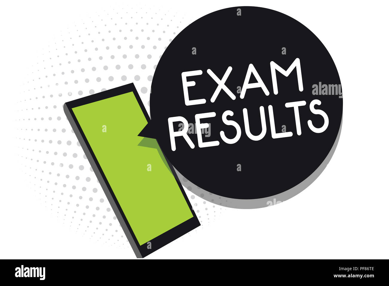University students receiving test results Cut Out Stock Images ...