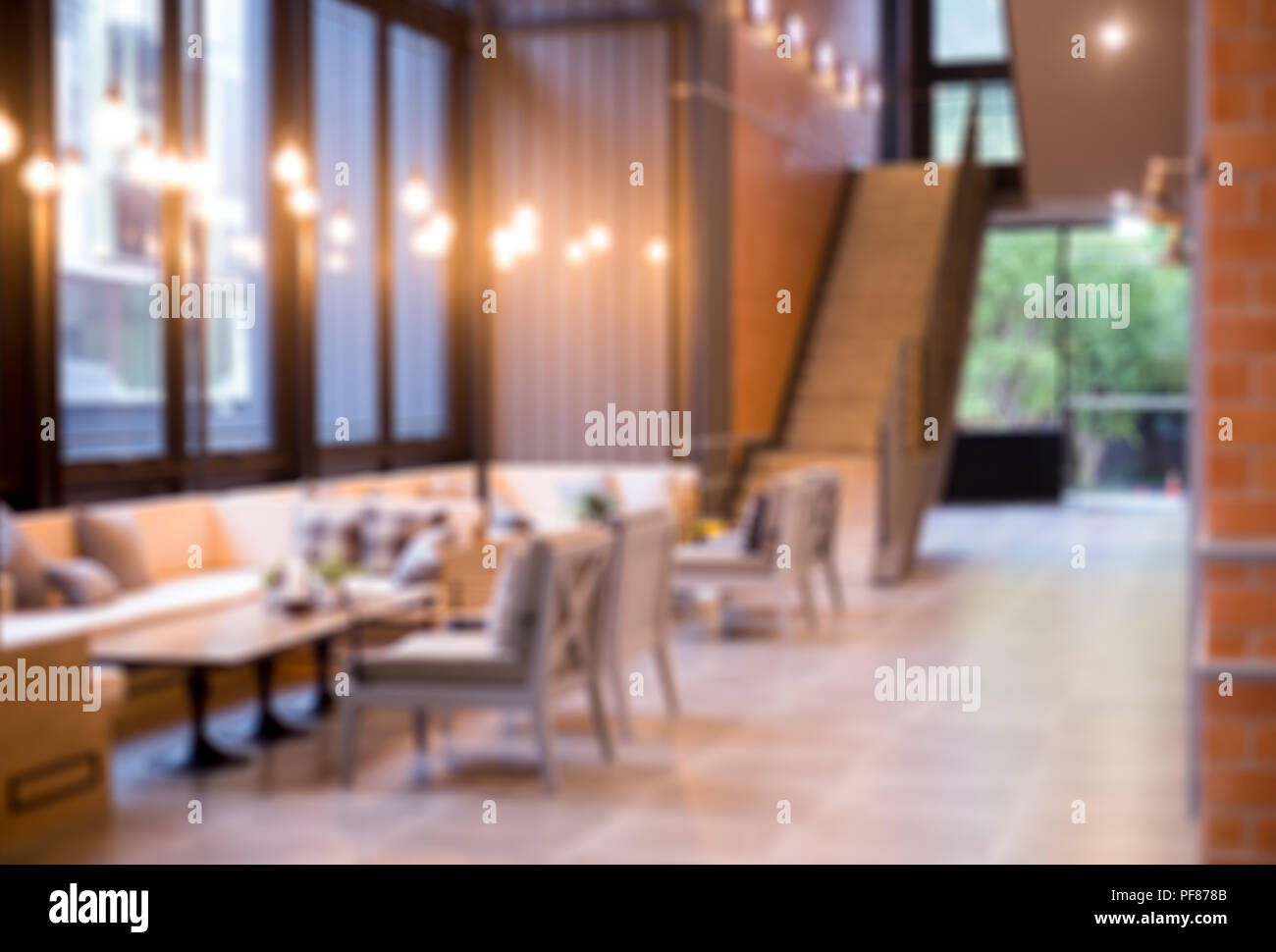 Abstract blur luxury lobby interior design for background texture Stock ...