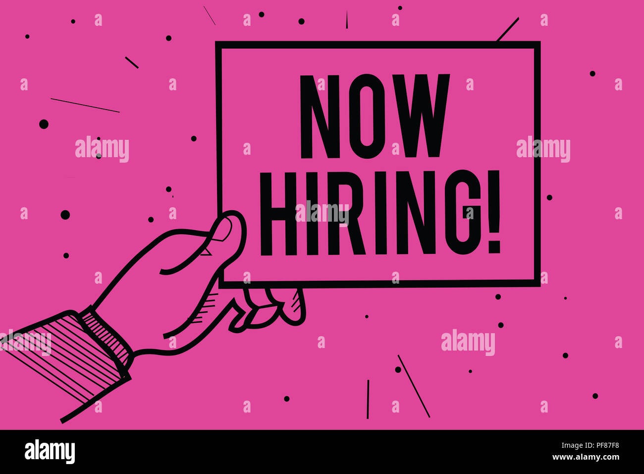 Conceptual hand writing showing Now Hiring. Business photo showcasing ...