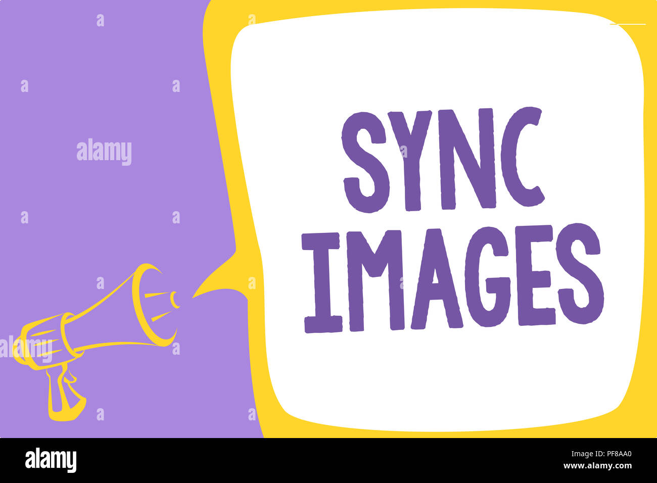 Word writing text sync hi-res stock photography and images - Alamy