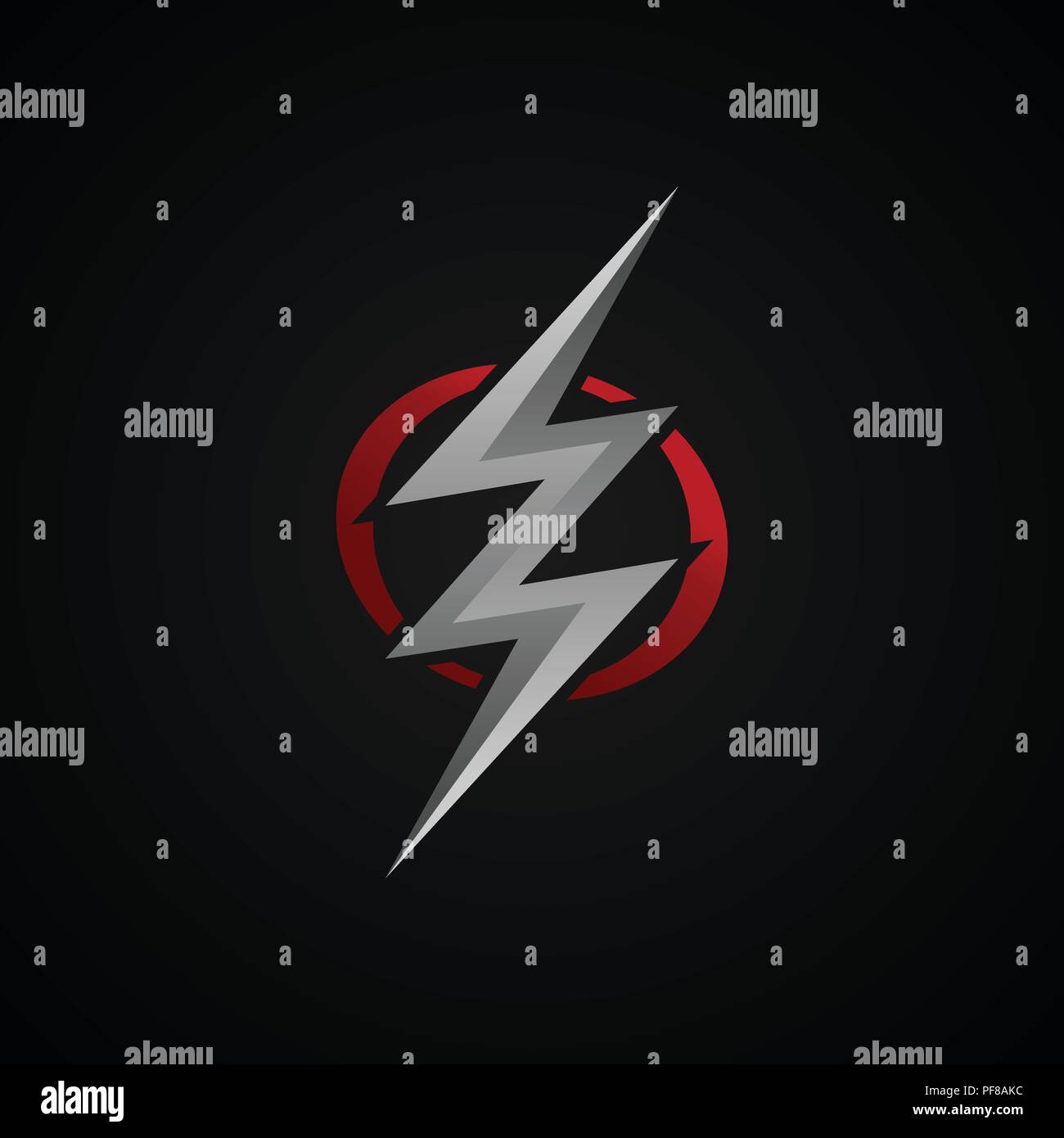 Struck by lightning Stock Vector Images - Alamy