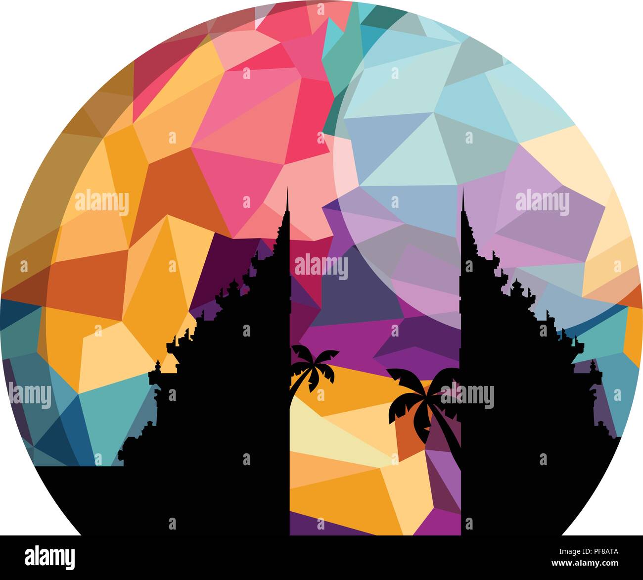 beach trip summer holiday bali vacation vector Stock Vector Image & Art ...