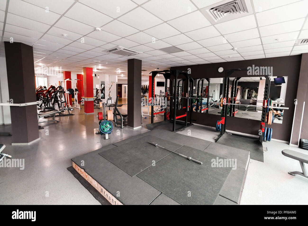 Modern exercise station hi-res stock photography and images - Alamy