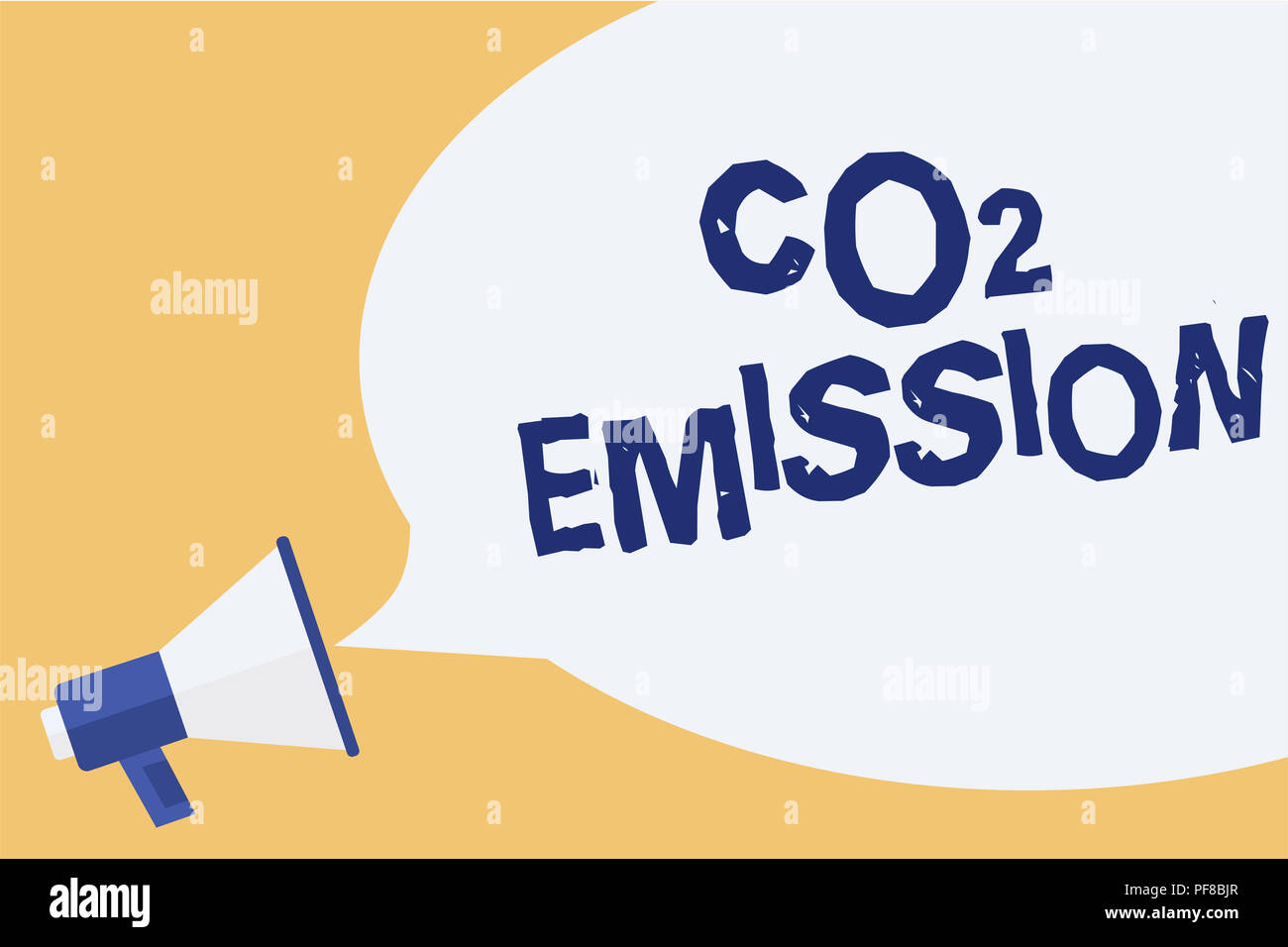 Conceptual hand writing showing Co2 Emission. Business photo showcasing ...