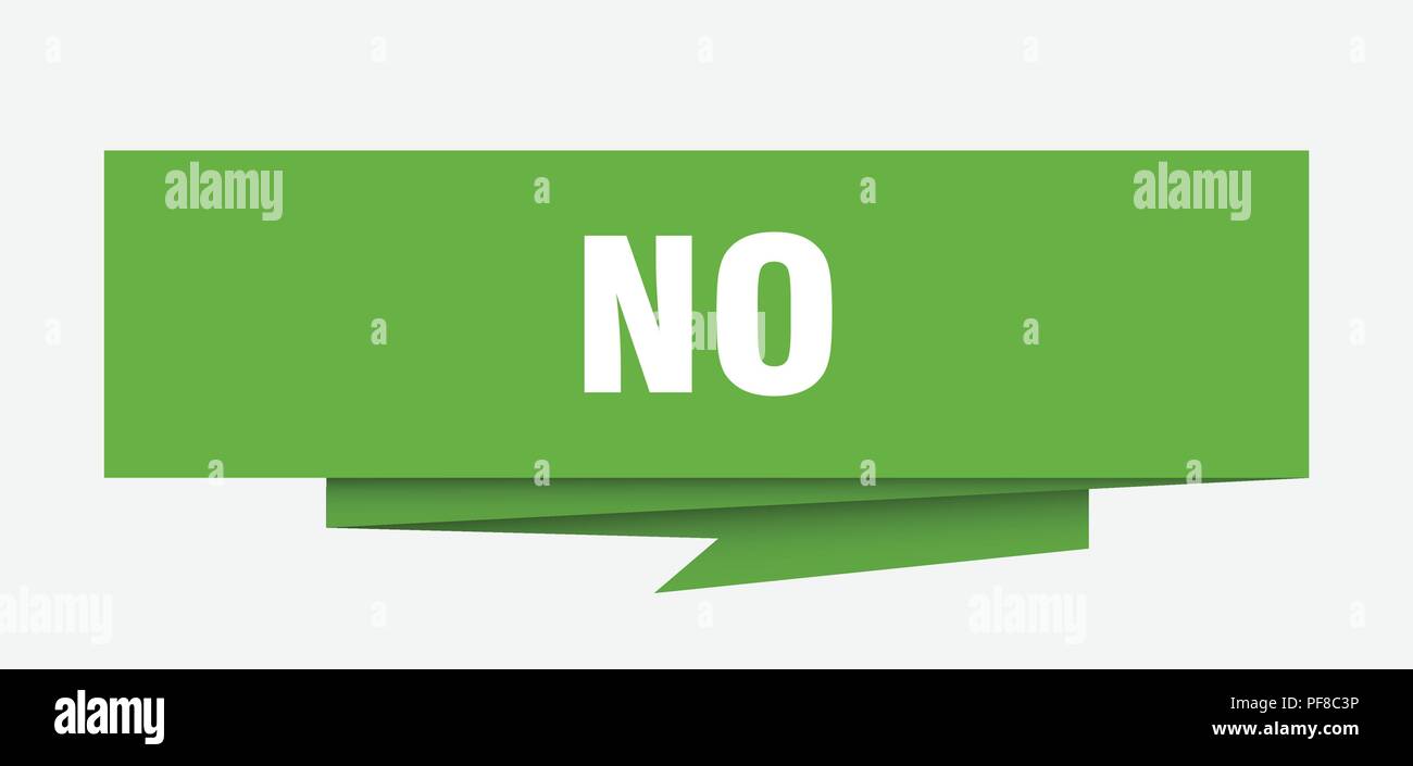 no sign. no paper origami speech bubble. no tag. no banner Stock Vector ...