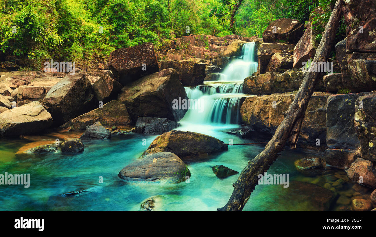 Ecuador amazon rainforest waterfall hi-res stock photography and images ...