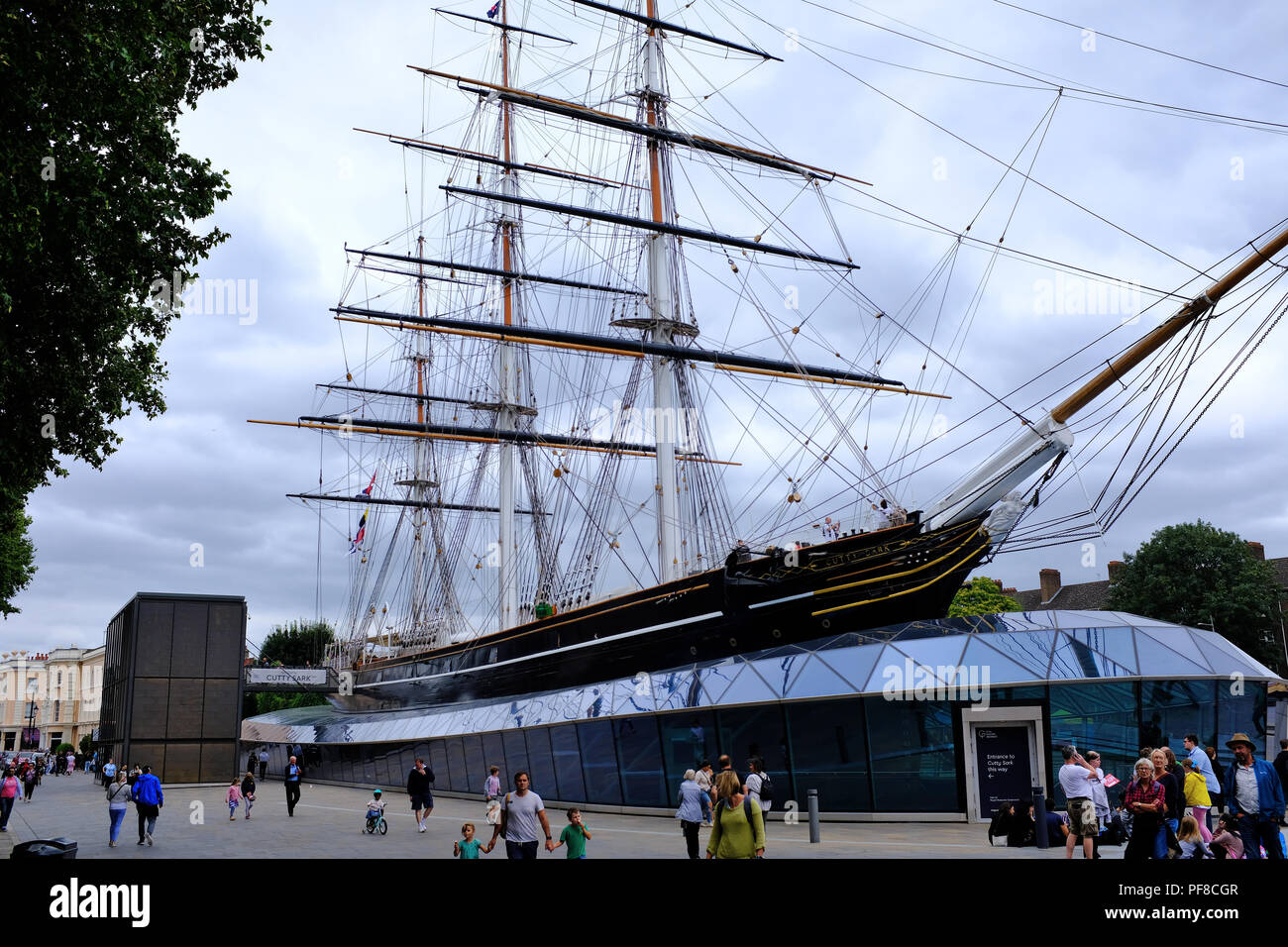 The Cutty Sark at Greenwich London UK Stock Photo - Alamy