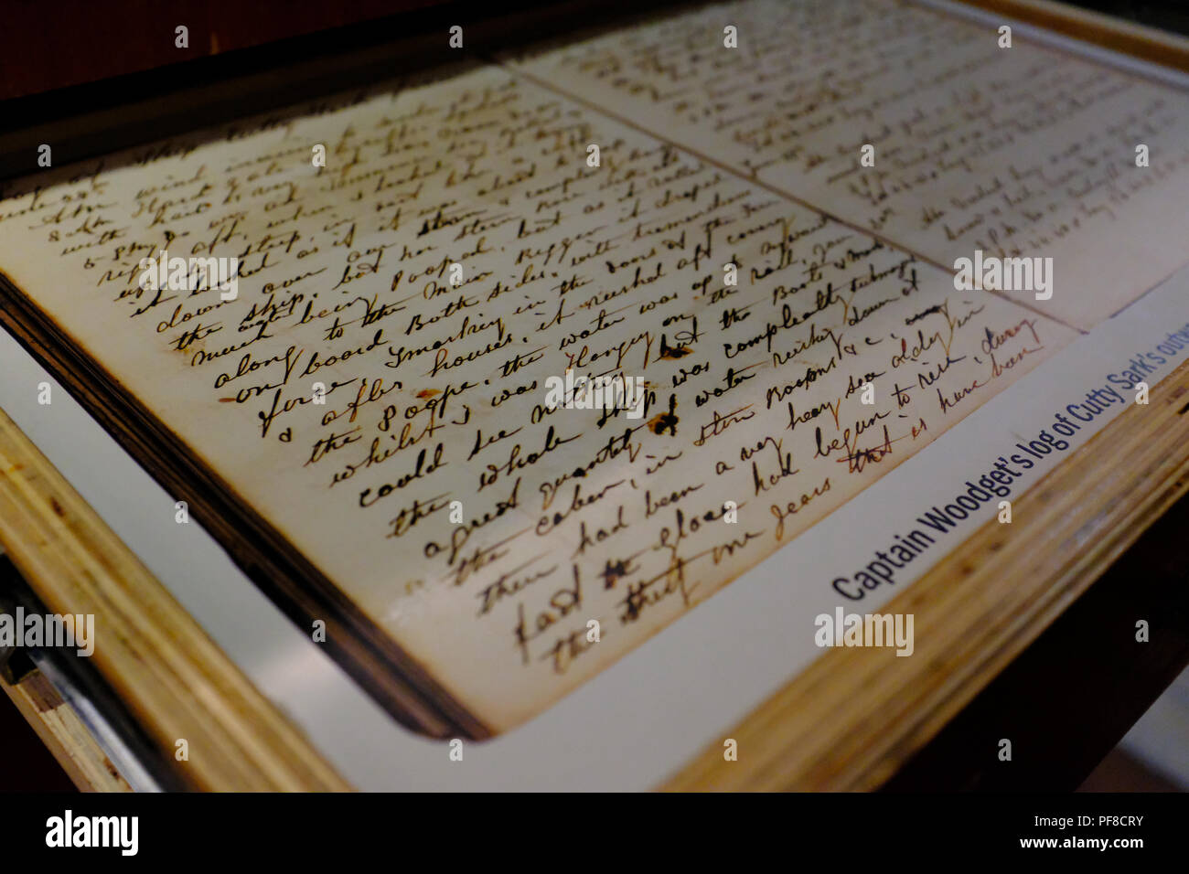 Captain of the cutty sark clipper hi-res stock photography and images ...