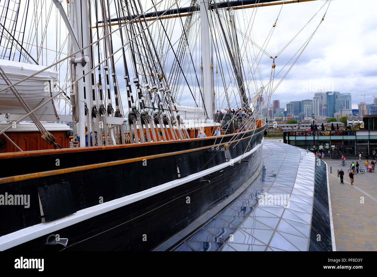 The Cutty Sark at Greenwich London UK Stock Photo - Alamy