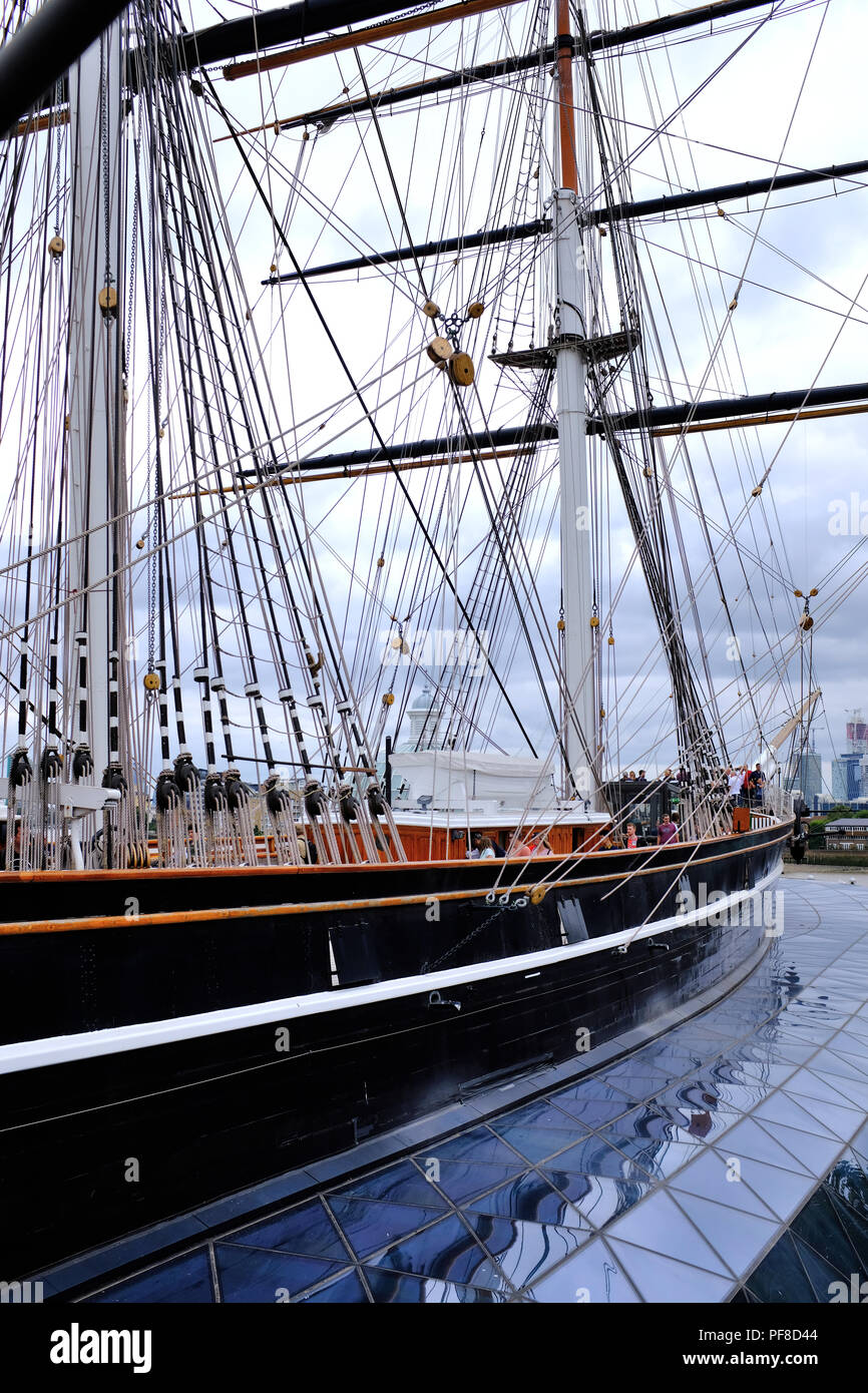 The Cutty Sark at Greenwich London UK Stock Photo - Alamy