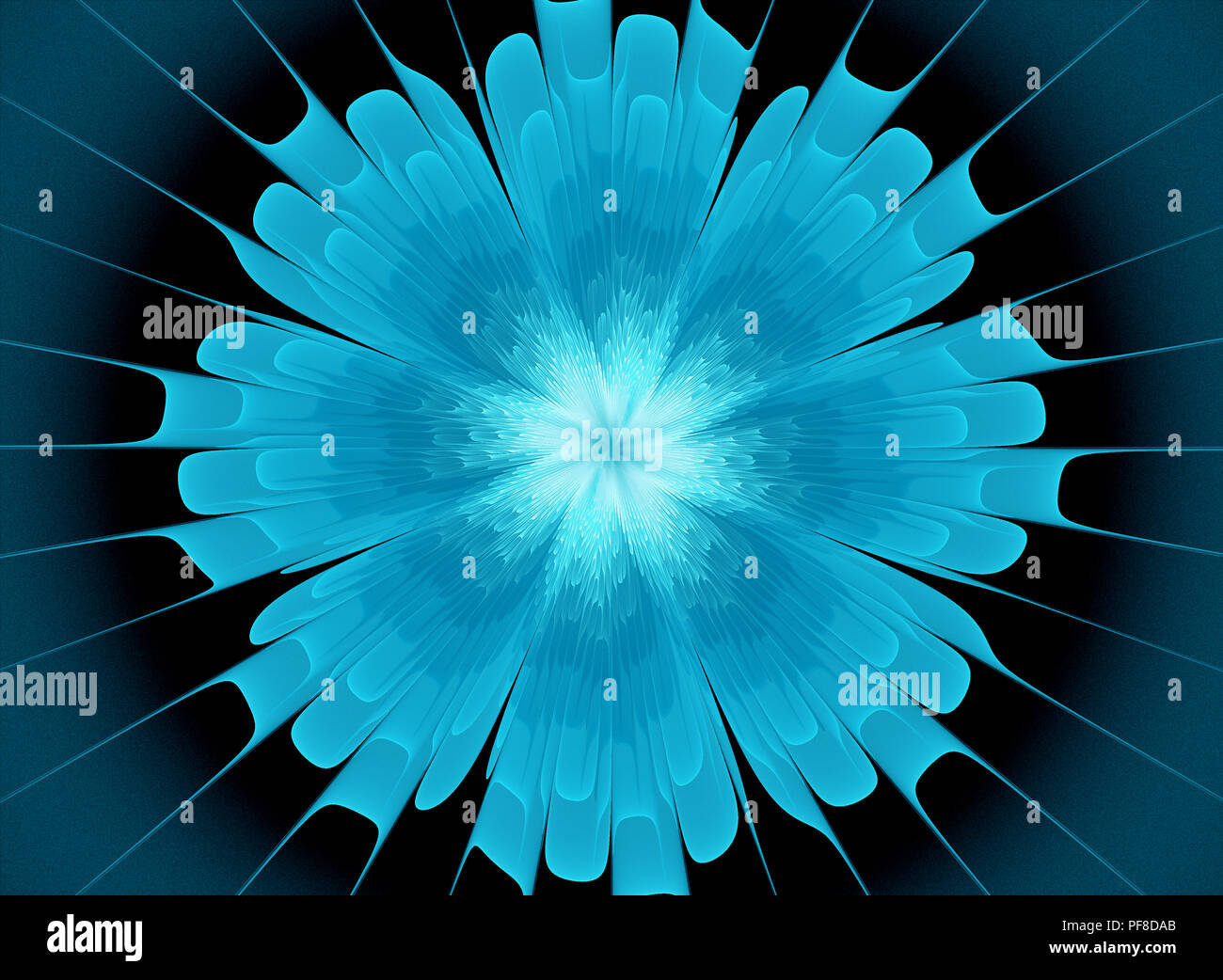 Abstract fractal patterns and shapes. Fractal texture. The colors in ...