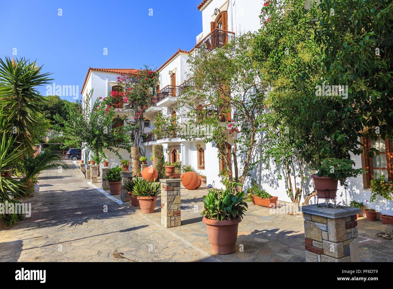 Old Street Of Samos Town High Resolution Stock Photography and Images ...