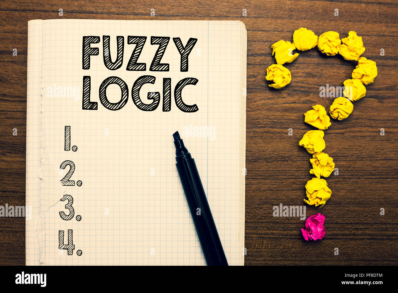Word writing text Fuzzy Logic. Business concept for checks for extent ...
