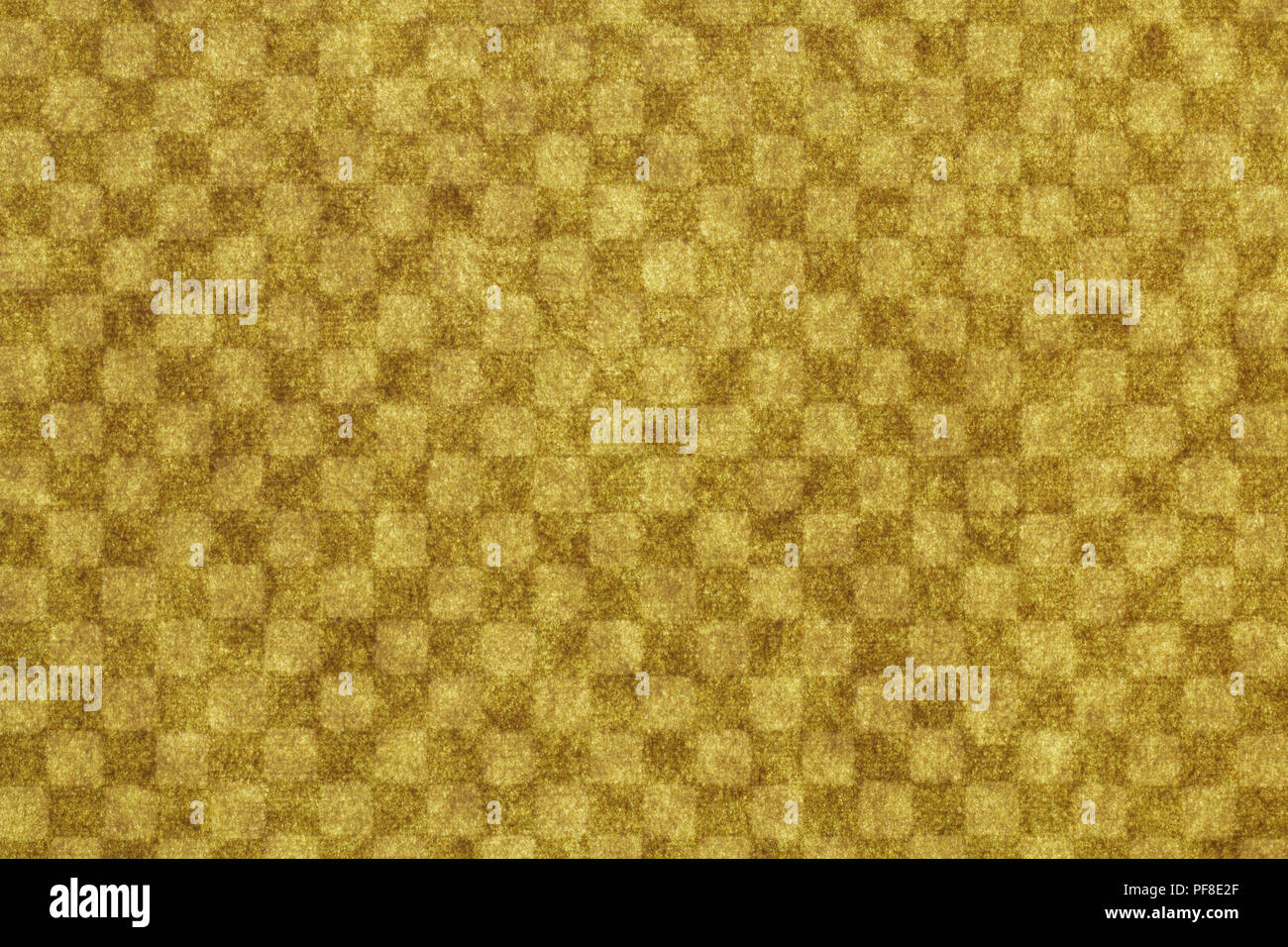Japanese yellow checkered pattern paper texture or vintage background ...