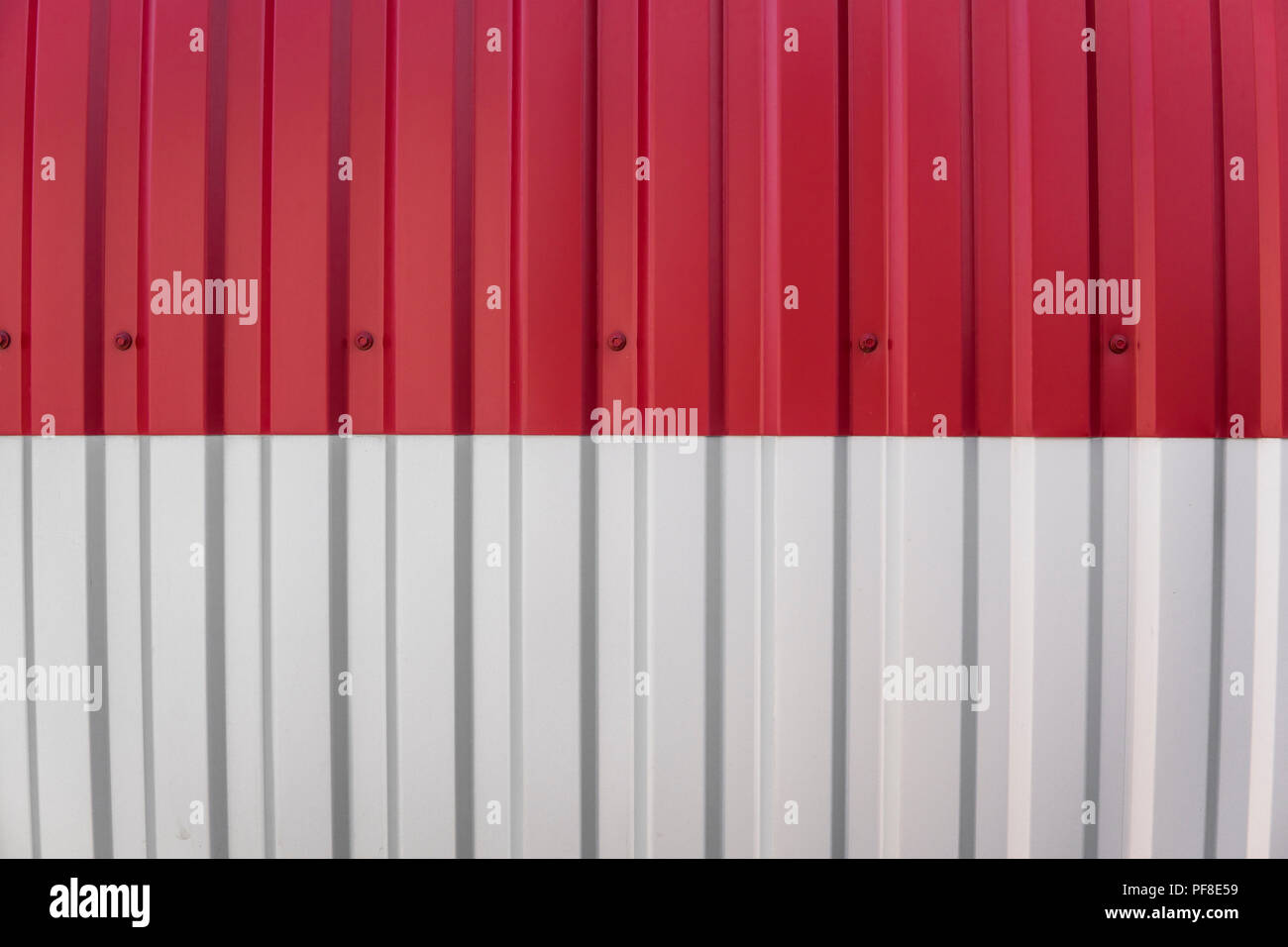 Metal white and red sheet for industrial building and construction ...