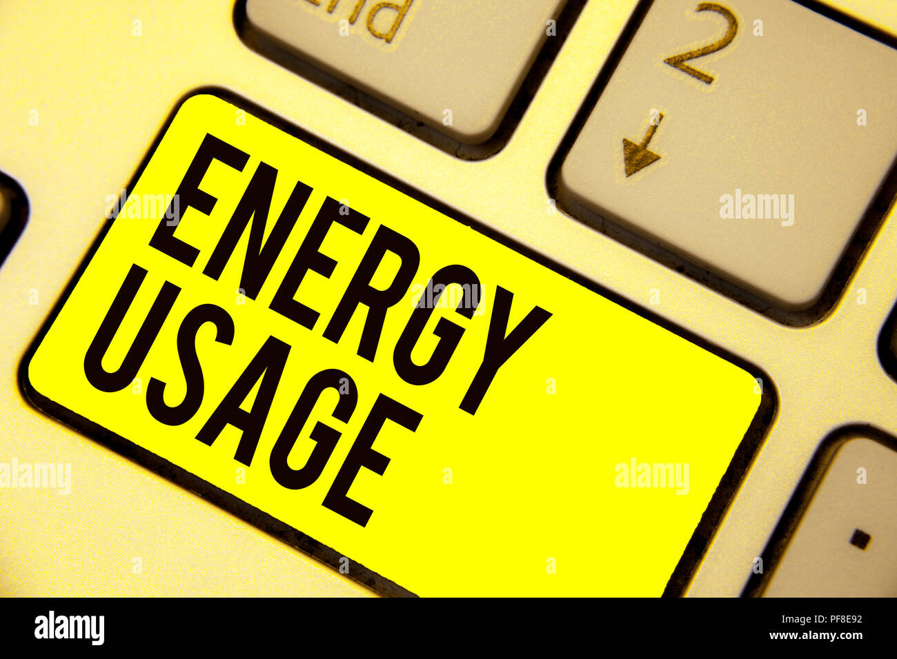 Word writing text Energy Usage. Business concept for Amount of energy ...