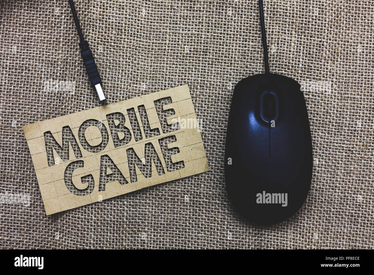 Word writing text Mobile Game. Business concept for they are ...