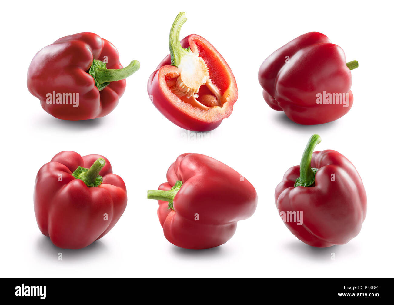 Bell Pepper Clipping Path High Resolution Stock Photography and Images ...