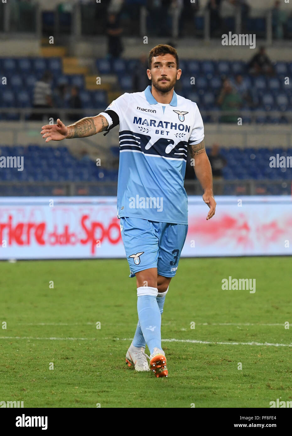 Italy. 18th Aug, 2018. Danilo Cataldi during the Italian Serie A ...