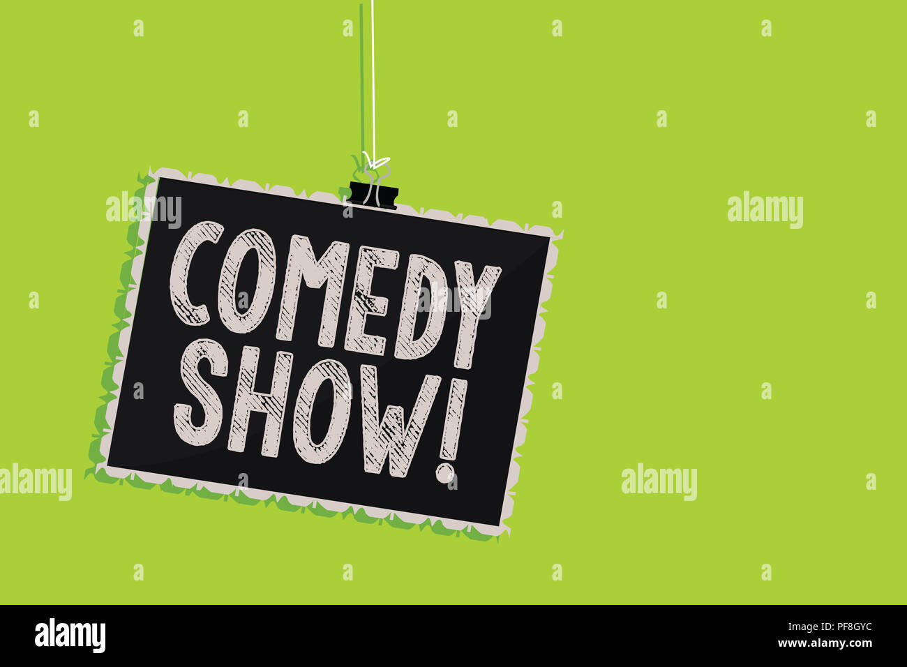 Conceptual hand writing showing Comedy Show. Business photo text Funny ...