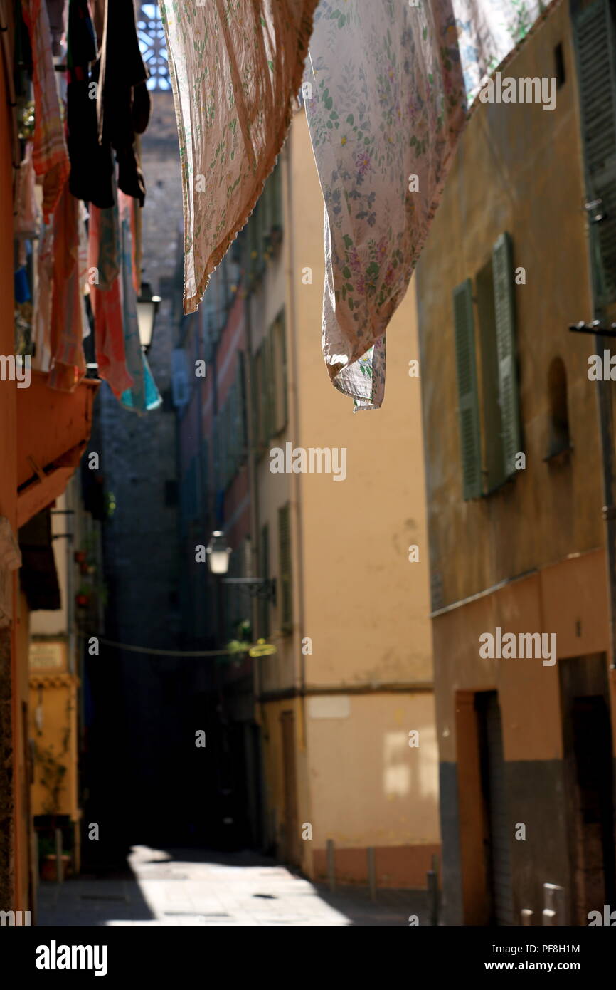 Old city, Nice, Cote d'Azur, French Riviera, Alpes Maritimes, PACA ...