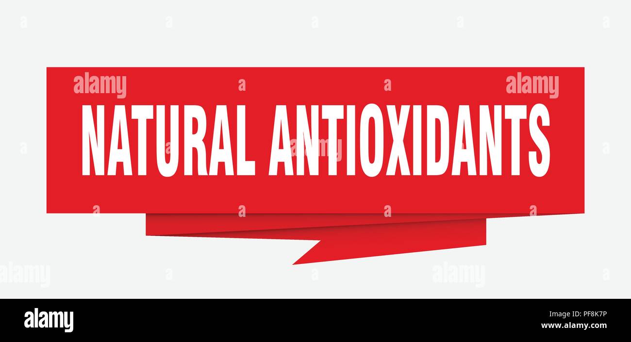 natural antioxidants sign. natural antioxidants paper origami speech ...